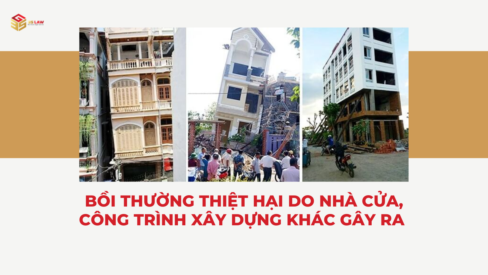 Bồi thường thiệt hại do nhà cửa, công trình xây dựng khác gây ra - Luat 3s